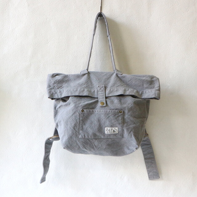 ワークリュック【2023秋冬限定カラー・すず】(VC-27) | iichi 日々の暮らしを心地よくするハンドメイドやアンティークのマーケットプレイス