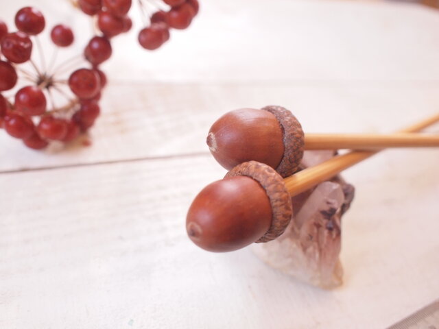 14号編み針 どんぐりの編み針 短め No.71 | iichi 日々の暮らしを心地よくするハンドメイドやアンティークのマーケットプレイス