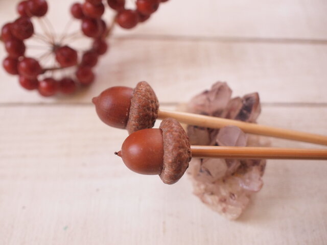 9号編み針 どんぐりの編み針 短め No.58 | iichi 日々の暮らしを心地よくするハンドメイドやアンティークのマーケットプレイス