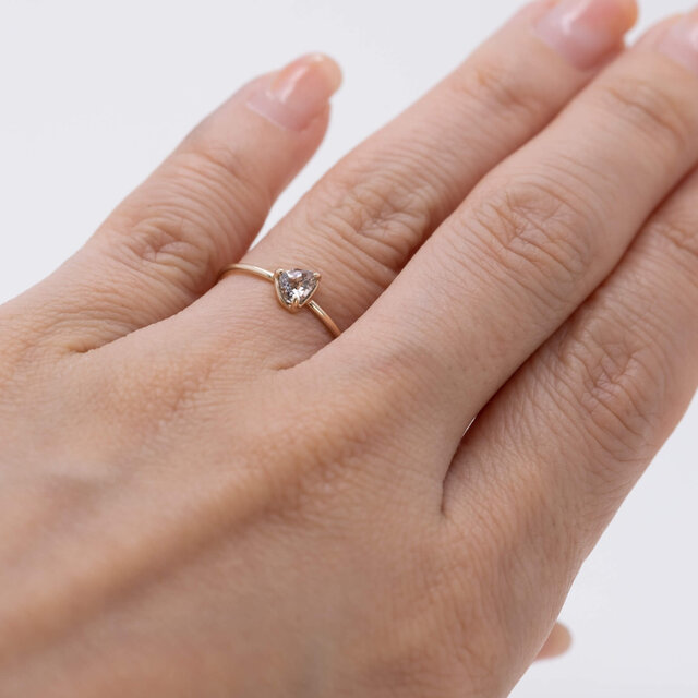 Stella heart diamond ring | iichi 日々の暮らしを心地よくするハンドメイドやアンティークのマーケットプレイス