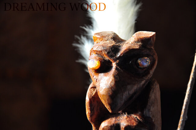 鷲のトーテムポール eagle totem pole ornament | iichi 日々の暮らしを心地よくするハンドメイドやアンティークのマーケットプレイス