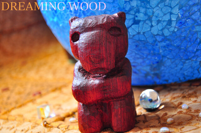 夢をみるマレーグマ The dreaming sun bear is an ornament | iichi 日々の暮らしを心地よくするハンドメイドやアンティークのマーケットプレイス