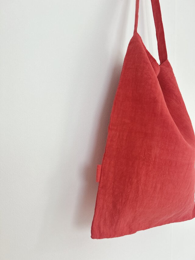 ワンハンドルbag スカーレット | iichi 日々の暮らしを心地よくするハンドメイドやアンティークのマーケットプレイス