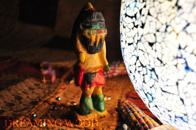 ロングヘアーカチナ Longhair Katsina ornament Indian | iichi 日々の暮らしを心地よくするハンドメイドやアンティークのマーケットプレイス