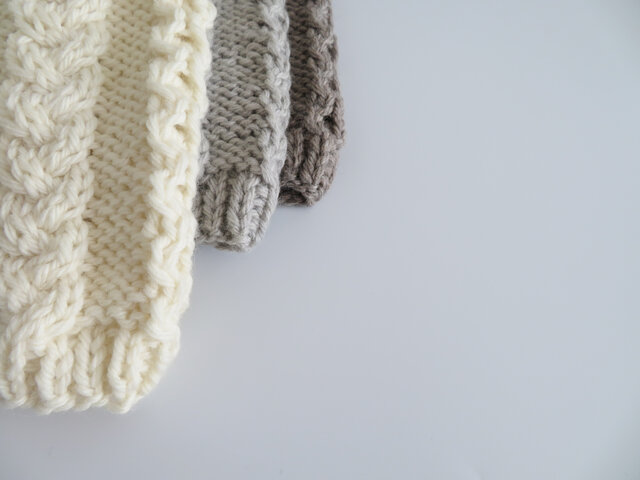 雪の日のスヌード/off | iichi 日々の暮らしを心地よくするハンドメイドやアンティークのマーケットプレイス