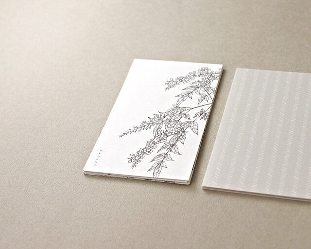 山野草のメッセージカード＊005（ケース付き） | iichi 日々の暮らしを心地よくするハンドメイドやアンティークのマーケットプレイス