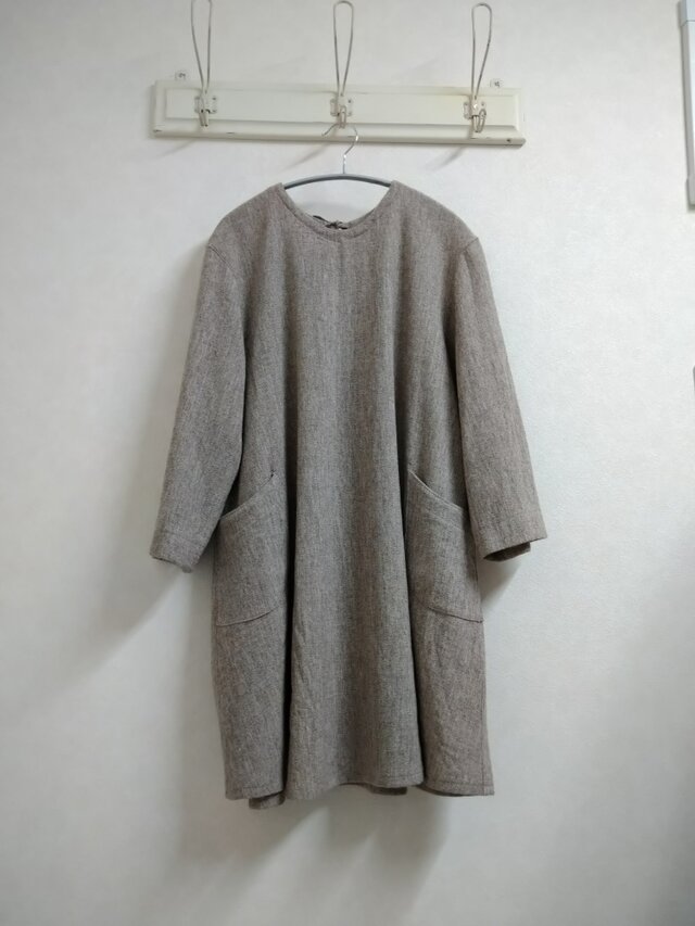 ナチュラル素材、ザックリとゆったりと。VPO-182 | iichi 日々の暮らしを心地よくするハンドメイドやアンティークのマーケットプレイス