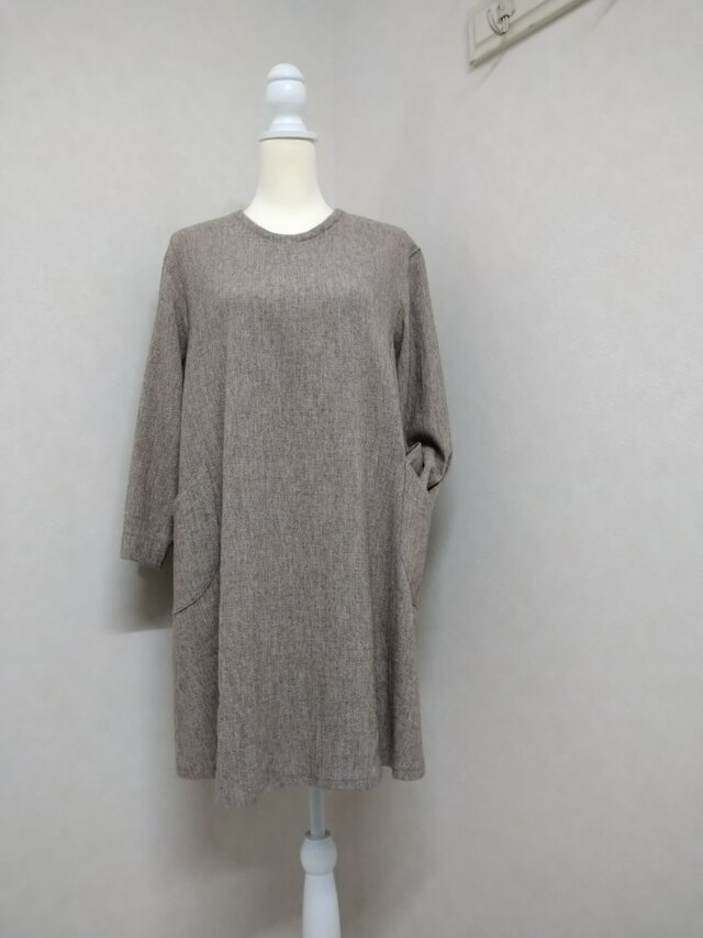 ナチュラル素材、ザックリとゆったりと。VPO-182 | iichi 日々の暮らしを心地よくするハンドメイドやアンティークのマーケットプレイス