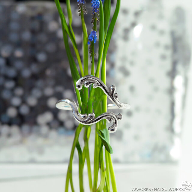 ボタニカル フリーサイズ リング / Botanical Ring Pll | iichi 日々の暮らしを心地よくするハンドメイドやアンティークのマーケットプレイス