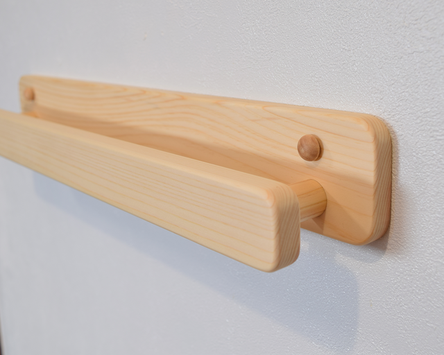 桧のタオルかけ(420) | iichi 日々の暮らしを心地よくするハンドメイドやアンティークのマーケットプレイス