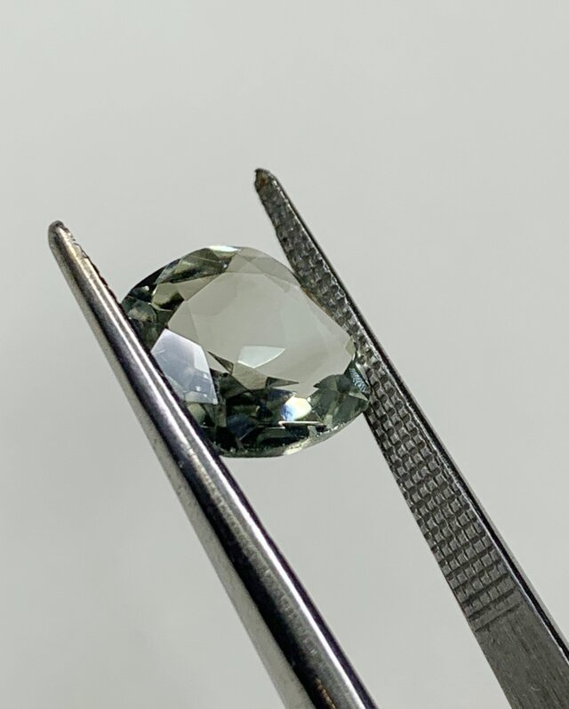 k18 Green Amethyst SQ リング/受注制作 | iichi 日々の暮らしを心地よくするハンドメイドやアンティークのマーケットプレイス