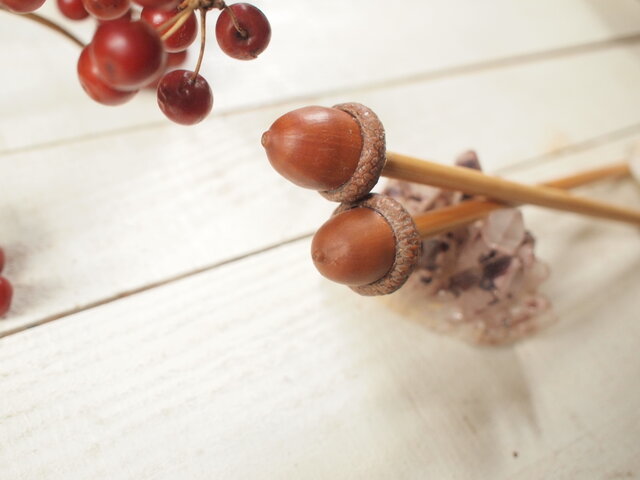 14号編み針 どんぐりの編み針 短め No.72 | iichi 日々の暮らしを心地よくするハンドメイドやアンティークのマーケットプレイス