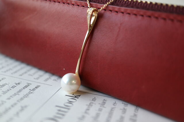 大粒のアコヤ真珠/ネックレス | iichi 日々の暮らしを心地よくするハンドメイドやアンティークのマーケットプレイス