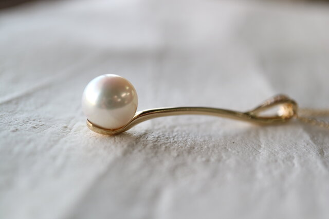 大粒のアコヤ真珠/ネックレス | iichi 日々の暮らしを心地よくするハンドメイドやアンティークのマーケットプレイス