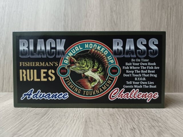 【Lサイズ】バスフィッシング ブラックバス バスプロ 釣り ルアー アウトドア ランプ 看板 置物 雑貨 ライトBOX | iichi 日々の暮らしを心地よくするハンドメイドやアンティークの ...