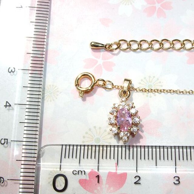 ☆送料無料☆ CZデザインネックレス超極細ネックレス ♯3-1 | iichi 日々の暮らしを心地よくするハンドメイドやアンティークのマーケットプレイス