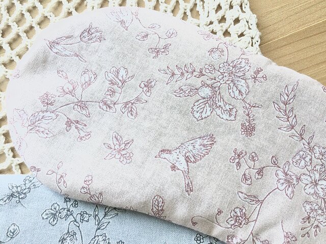 ボタニカルバード♪フランス♪ラベンダー♪小豆アイピロー（小豆カイロ） | iichi 日々の暮らしを心地よくするハンドメイドやアンティークのマーケットプレイス