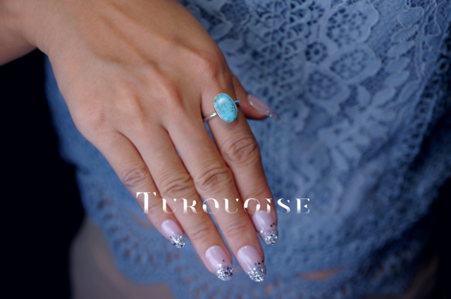 New ☆ 新作 ☆『Turquoise』☆世界でひとつのリングsilver925 | iichi 日々の暮らしを心地よくするハンドメイドやアンティークのマーケットプレイス