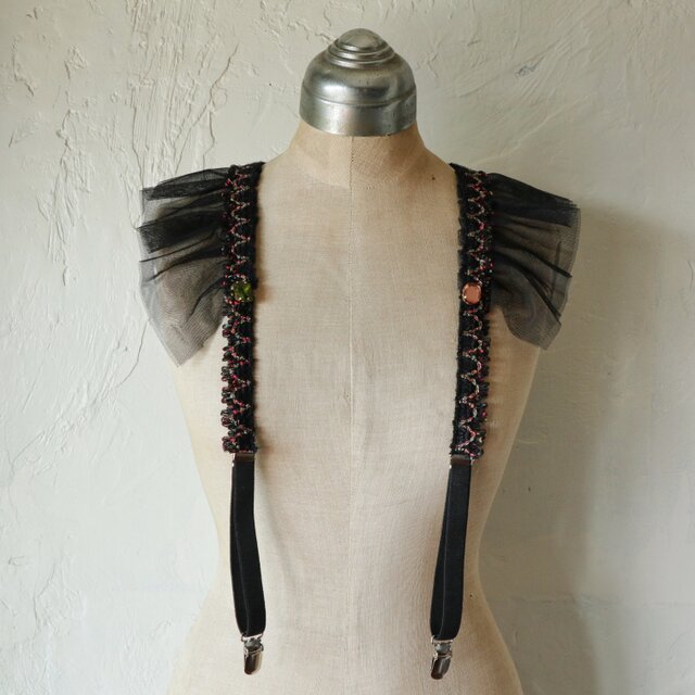 suspender (multi mix) | iichi 日々の暮らしを心地よくするハンドメイドやアンティークのマーケットプレイス