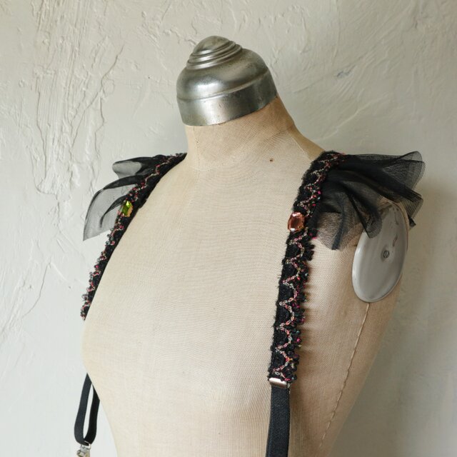 suspender (multi mix) | iichi 日々の暮らしを心地よくするハンドメイドやアンティークのマーケットプレイス