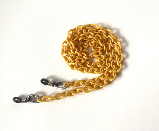 【超軽 イエロー 黄色 グラスコード】さっと洗える スポーツ 男性にも | iichi 日々の暮らしを心地よくするハンドメイドやアンティークのマーケットプレイス