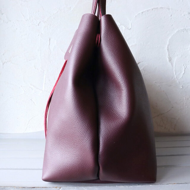 【期間限定】 型押し 柔らかい トート ボストン 兼用 革 ハンドメイド11252 | iichi 日々の暮らしを心地よくするハンドメイドやアンティークのマーケットプレイス