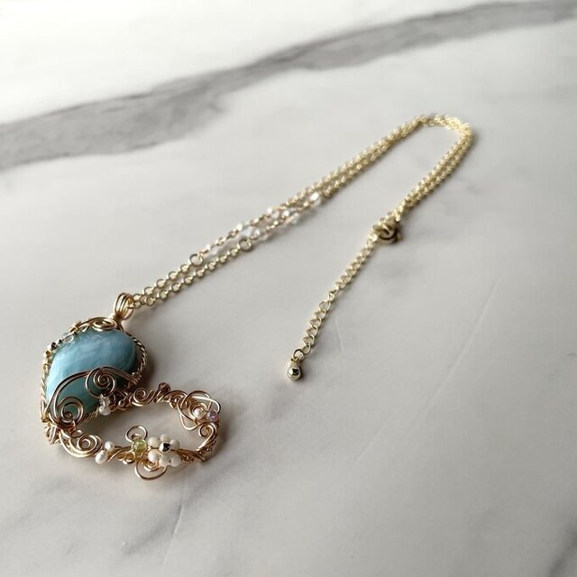 A healing heart～ラリマーをあなたに | iichi 日々の暮らしを心地よくするハンドメイドやアンティークのマーケットプレイス