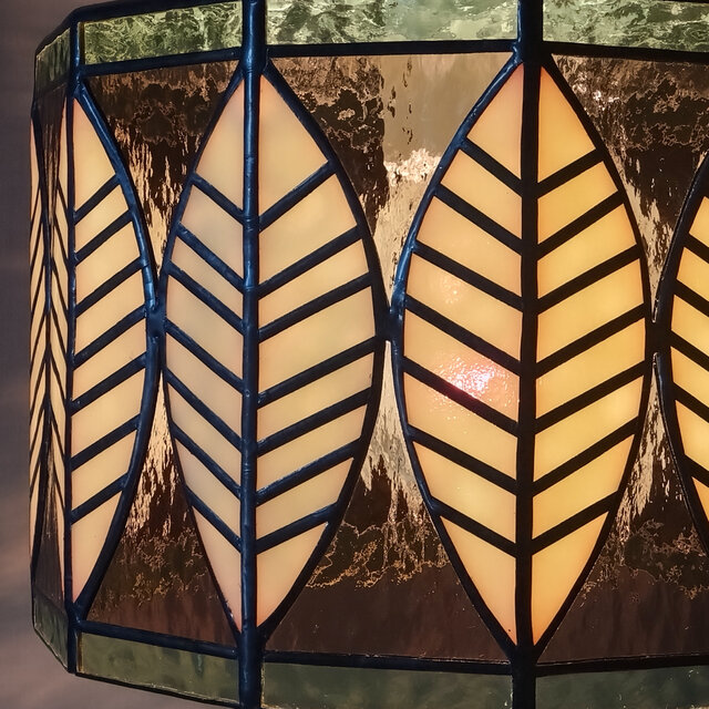 ペンダントライト 硝の葉 E26大きい電球用 | iichi 日々の暮らしを心地よくするハンドメイドやアンティークのマーケットプレイス