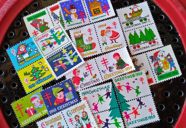 アメリカ ヴィンテージ 未使用クリスマスシール【U.S.A.】DA-STE130 | iichi 日々の暮らしを心地よくするハンドメイドやアンティークのマーケットプレイス