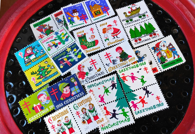 アメリカ ヴィンテージ 未使用クリスマスシール【U.S.A.】DA-STE130 | iichi 日々の暮らしを心地よくするハンドメイドやアンティークのマーケットプレイス