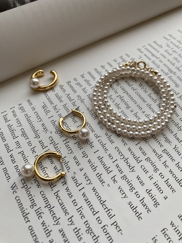 小粒チョーカータイプ パール一連ショートネックレス 3mmセレモニー 37cm+5.5cm | iichi 日々の暮らしを心地よくするハンドメイドやアンティークのマーケットプレイス