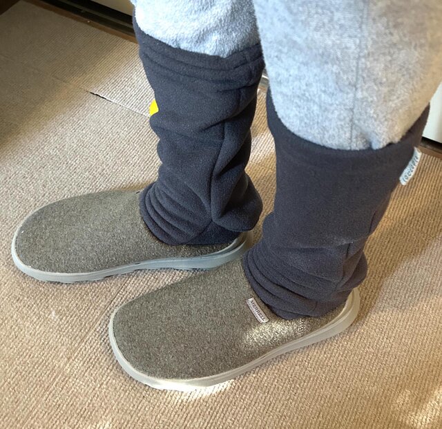 ポーラテック フリースソックス23.5cm | iichi 日々の暮らしを心地よくするハンドメイドやアンティークのマーケットプレイス