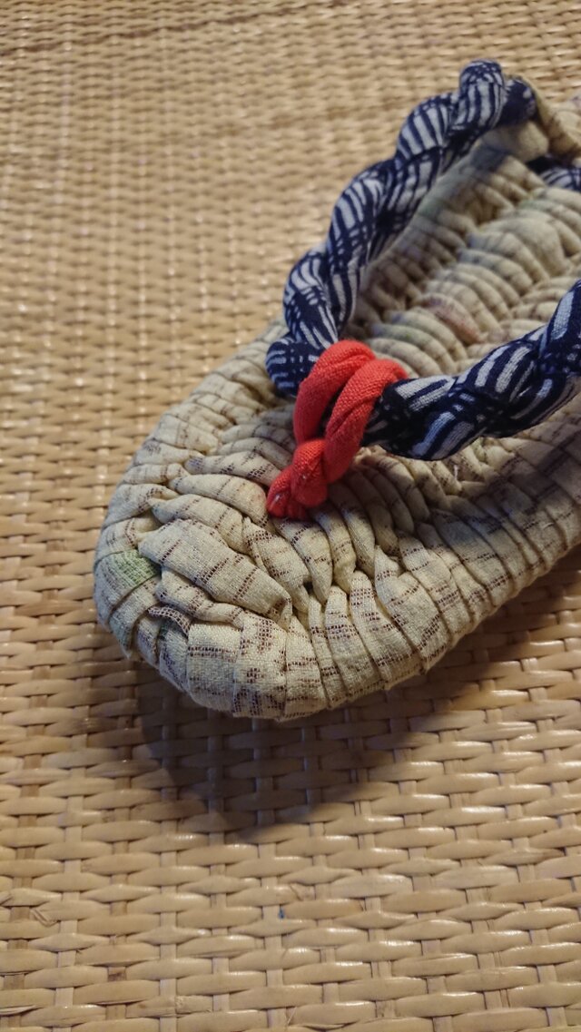 布ぞうり 22～23cm | iichi 日々の暮らしを心地よくするハンドメイドやアンティークのマーケットプレイス