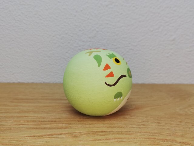 干支だんご 龍 黄緑 M | iichi 日々の暮らしを心地よくするハンドメイドやアンティークのマーケットプレイス