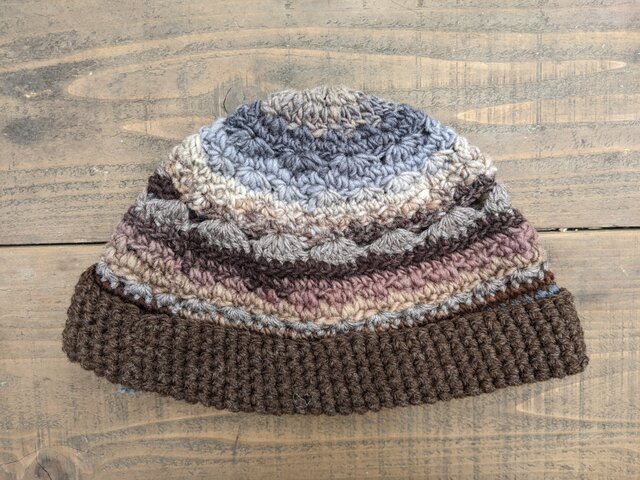 ニット帽-tea- wool 100% ※送料無料 | iichi 日々の暮らしを心地よくするハンドメイドやアンティークのマーケットプレイス