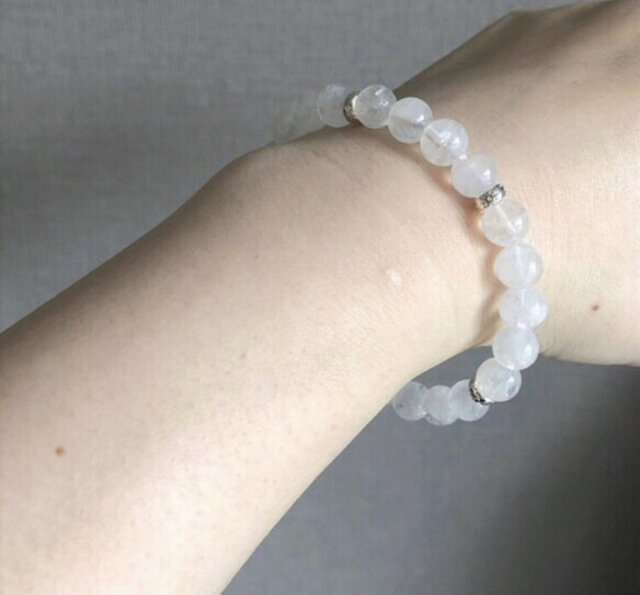 送料無料 ︎限定♡AAAAブルームーンストーン8㎜玉ブレスレットpurecubic | iichi 日々の暮らしを心地よくするハンドメイドやアンティークのマーケットプレイス