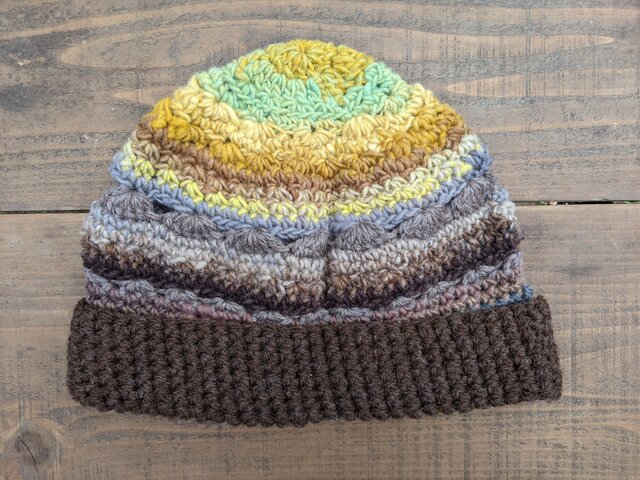 ニット帽子-nohana- wool100% | iichi 日々の暮らしを心地よくするハンドメイドやアンティークのマーケットプレイス