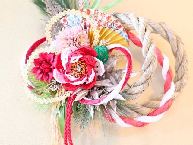 水引*お正月しめ飾り（no.24036） | iichi 日々の暮らしを心地よくするハンドメイドやアンティークのマーケットプレイス