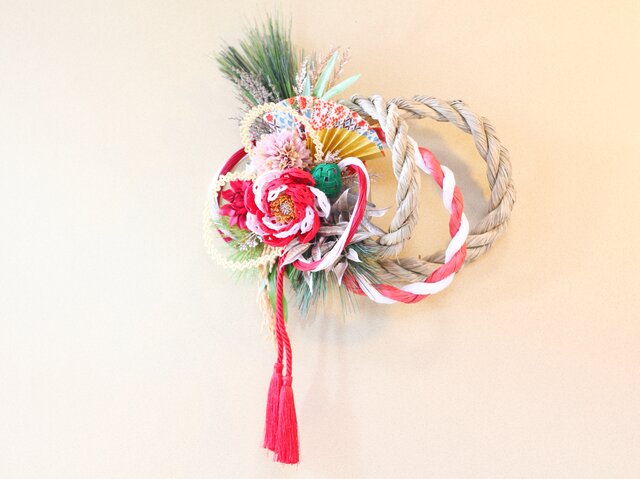 水引*お正月しめ飾り（no.24036） | iichi 日々の暮らしを心地よくするハンドメイドやアンティークのマーケットプレイス