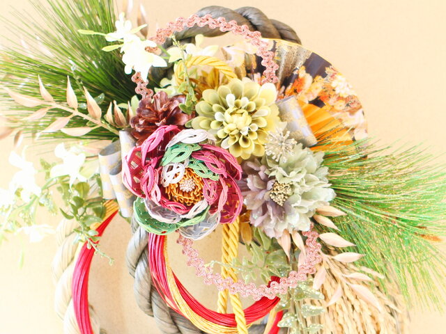 水引*お正月しめ飾り（no.24037） | iichi 日々の暮らしを心地よくするハンドメイドやアンティークのマーケットプレイス