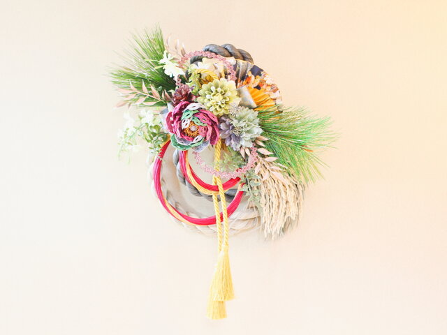 水引*お正月しめ飾り（no.24037） | iichi 日々の暮らしを心地よくするハンドメイドやアンティークのマーケットプレイス