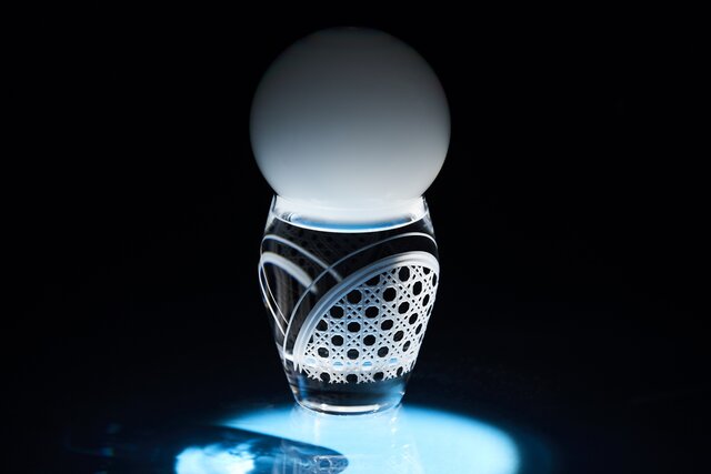 「パワーグラス」東京切子ロックグラス 日本橋 しあわせ籠目 | iichi 日々の暮らしを心地よくするハンドメイドやアンティークのマーケットプレイス