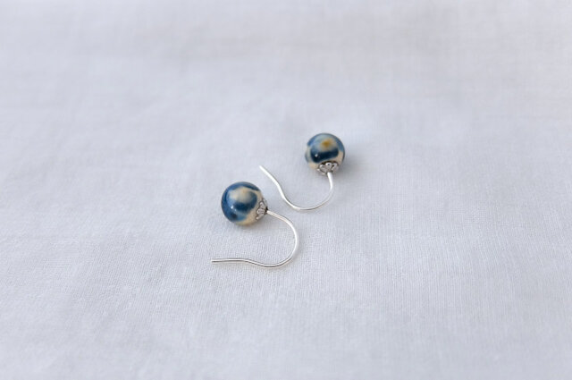 ピアス grain bleu jardin SV925 | iichi 日々の暮らしを心地よくするハンドメイドやアンティークのマーケットプレイス