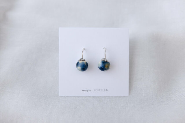 ピアス grain bleu jardin SV925 | iichi 日々の暮らしを心地よくするハンドメイドやアンティークのマーケットプレイス