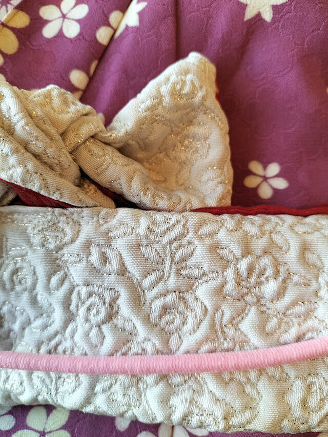 SD DD用 正絹の振袖セット リバーシブル仕立て （あ） | iichi 日々の暮らしを心地よくするハンドメイドやアンティークのマーケットプレイス