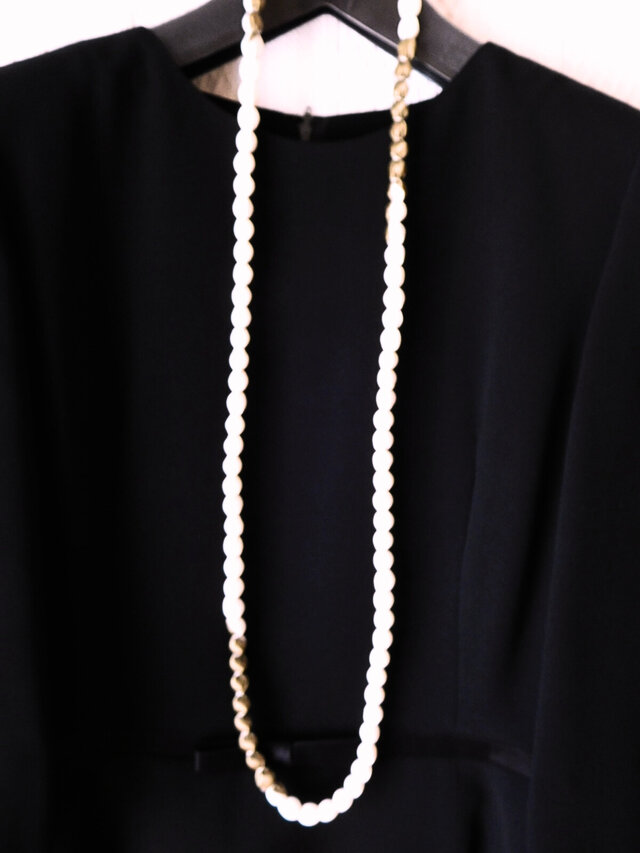 布玉（ラッピング)ネックレス トリスタンとイゾルデ ロープ100cm | iichi 日々の暮らしを心地よくするハンドメイドやアンティークのマーケットプレイス