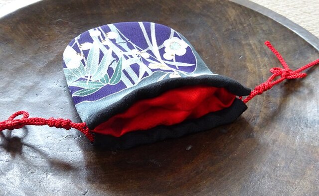 錦紗のミニ巾着（弐） | iichi 日々の暮らしを心地よくするハンドメイドやアンティークのマーケットプレイス
