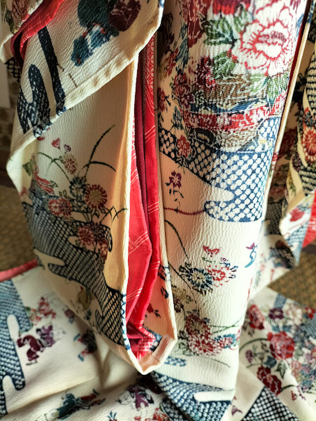 SD13用 着重ね打掛風 （い） | iichi 日々の暮らしを心地よくするハンドメイドやアンティークのマーケットプレイス