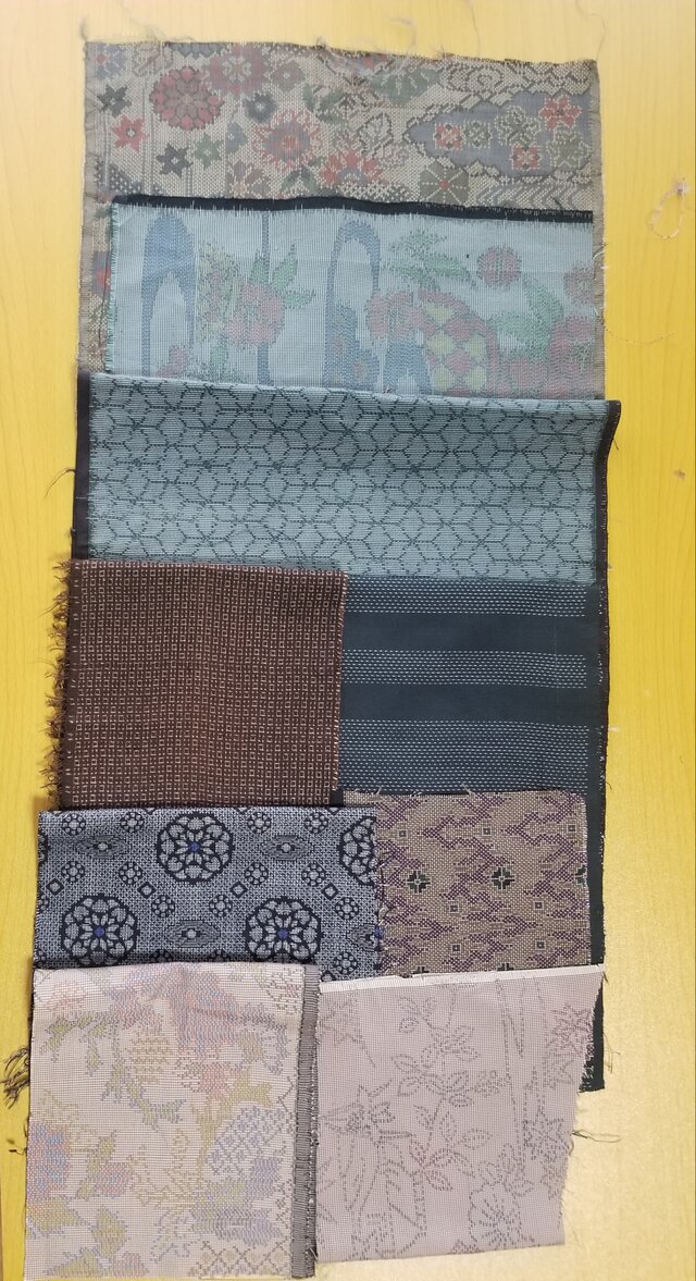 大島紬端切れ詰め合わせC | iichi 日々の暮らしを心地よくするハンドメイドやアンティークのマーケットプレイス