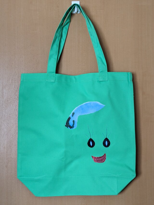 トートバッグ(顔) | iichi 日々の暮らしを心地よくするハンドメイドやアンティークのマーケットプレイス